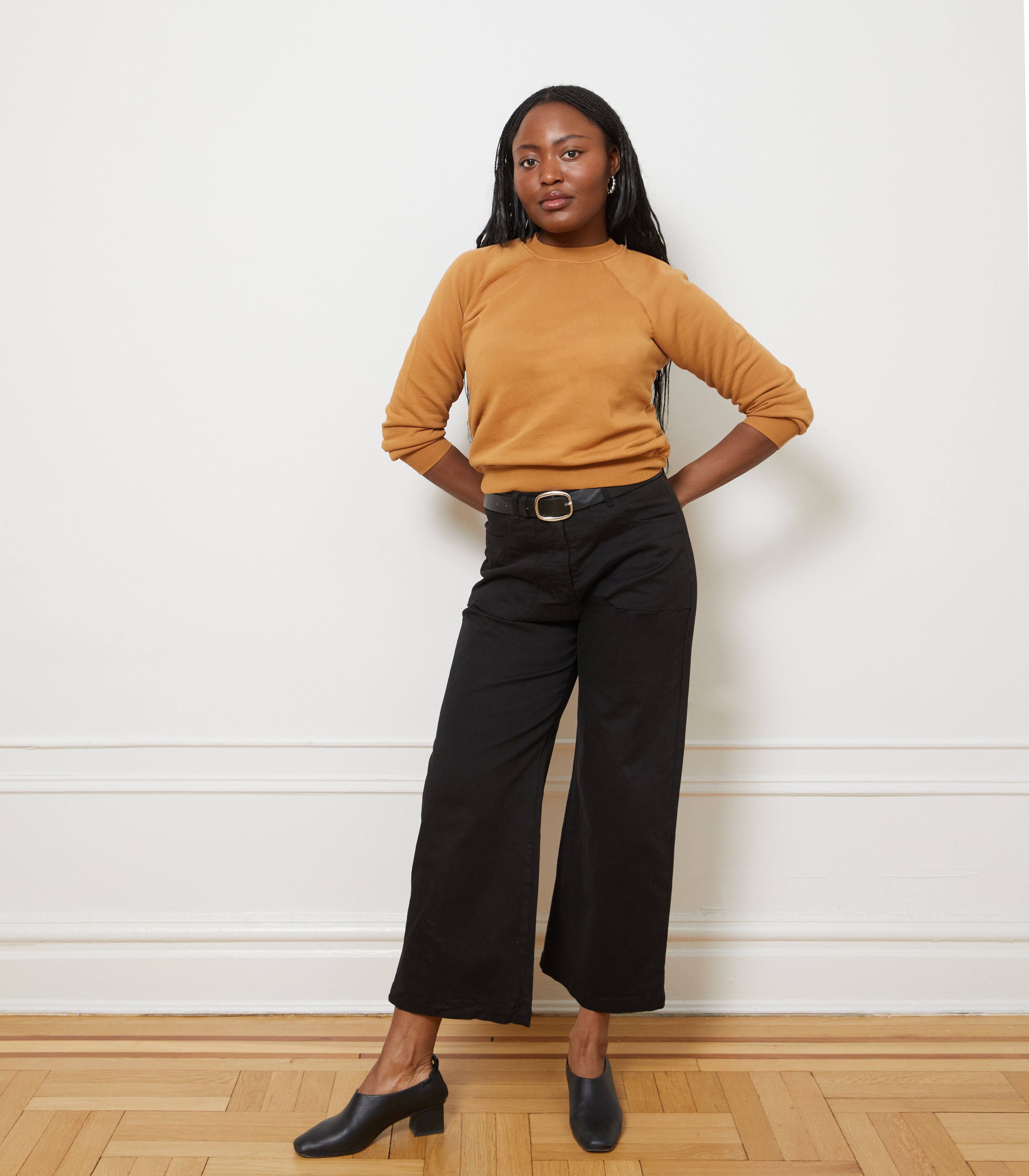 Knot Overalls in Black | LOUP