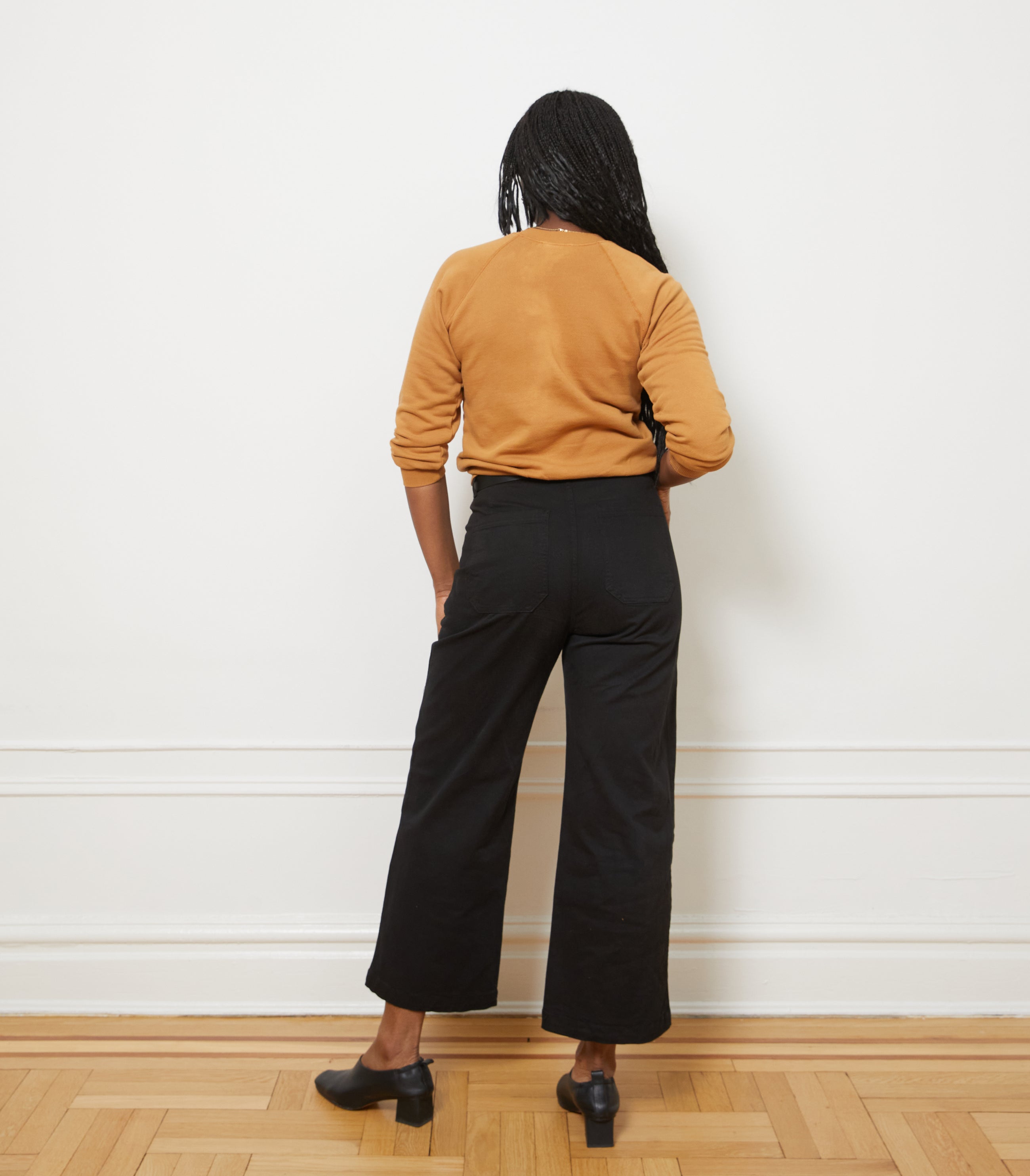 Knot Overalls in Black | LOUP